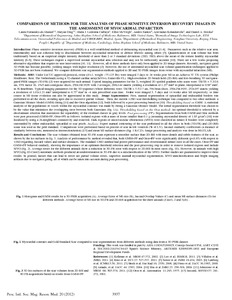 Comparison of methods for the analysis of Phase Sensitivity Inversion ...